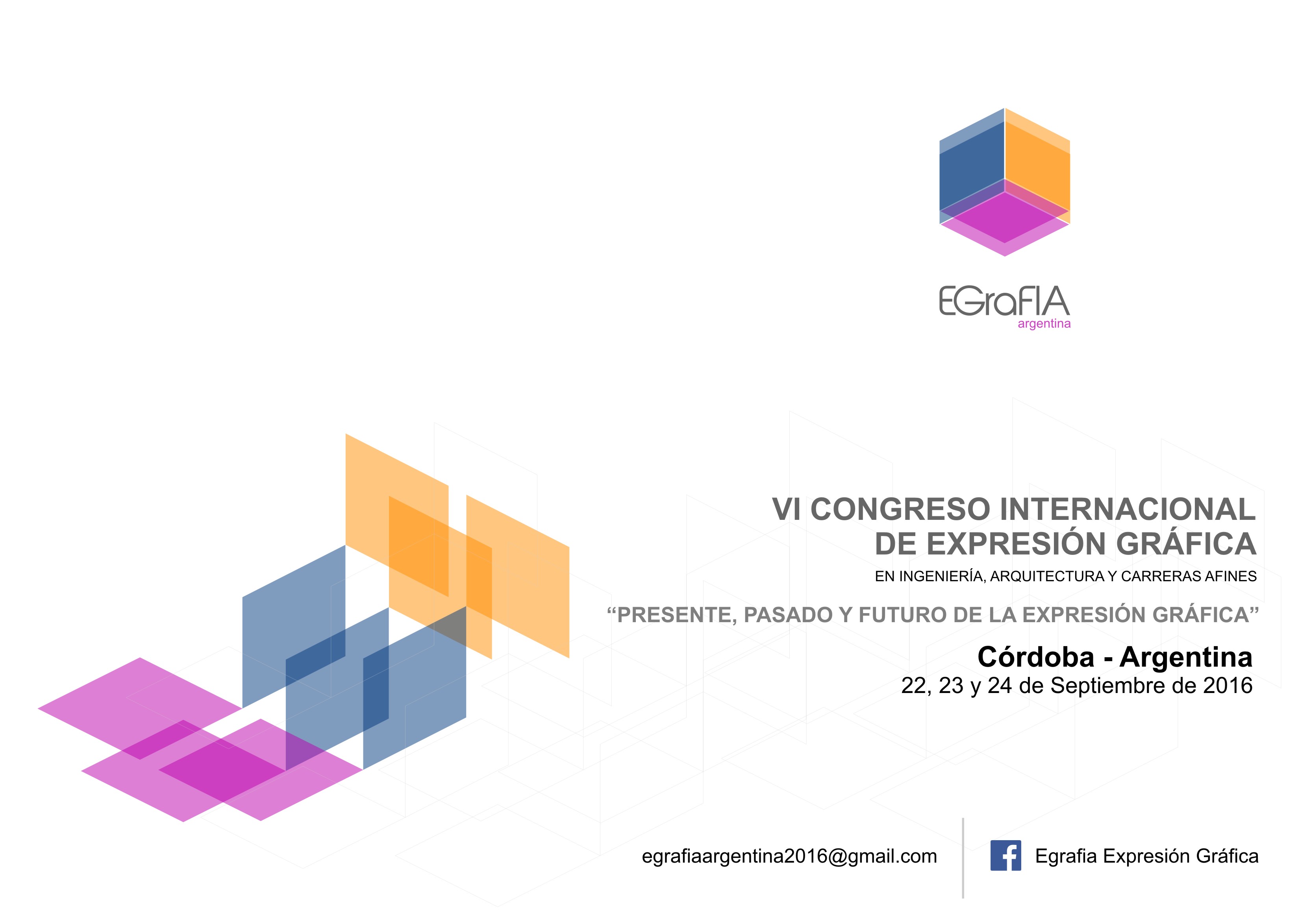 VI Congreso Internacional de Expresión Gráfica – EGRAFIA 2016 – FACET ...
